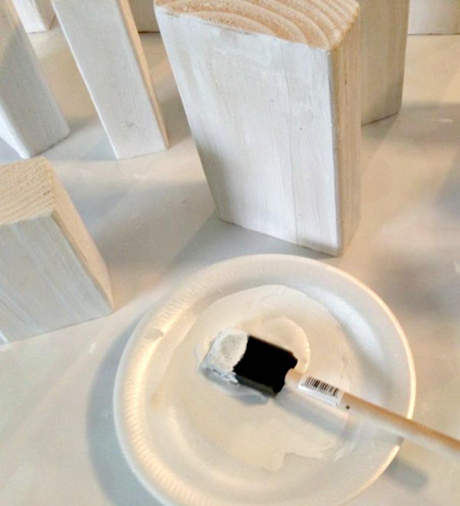 How To DIY Reversible Easter - Spring Wood Blocks