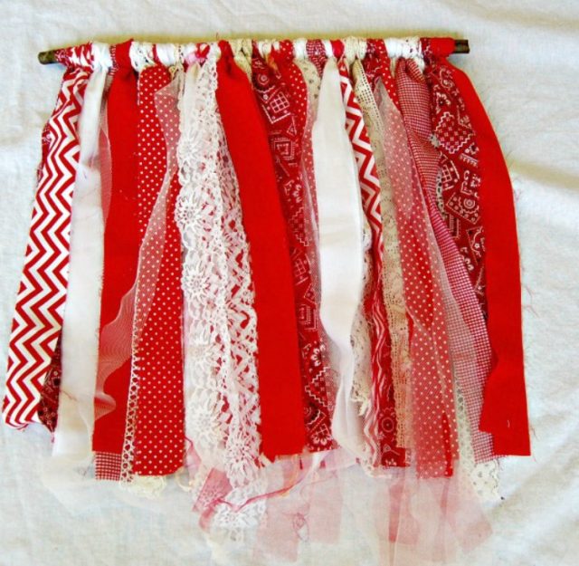 Shabby Chic American Flag - My Home and Travels