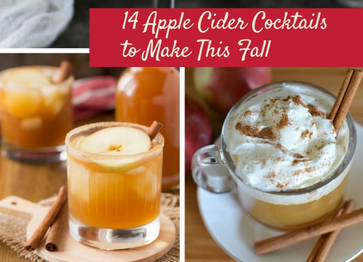 14 Apple Cider Cocktails to Make This Fall - My Home and Travels
