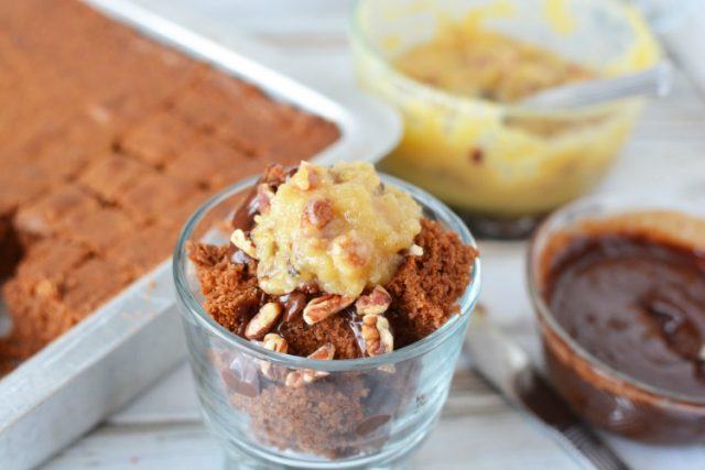 German Chocolate Mini Trifles Are Full of Memories - My Home and Travels