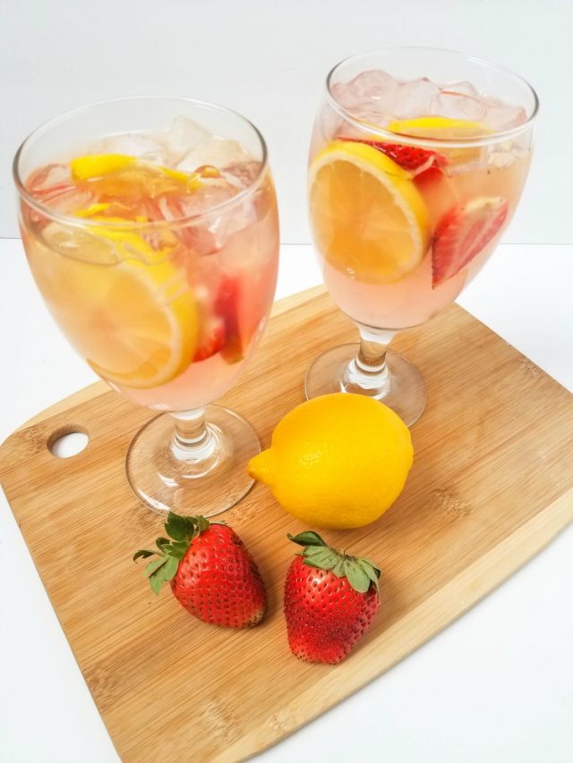 A Refreshing And Easy Pink Lemonade Moscato - My Home and Travels