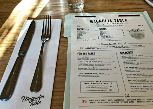 Eating at Magnolia Table - My Home and Travels