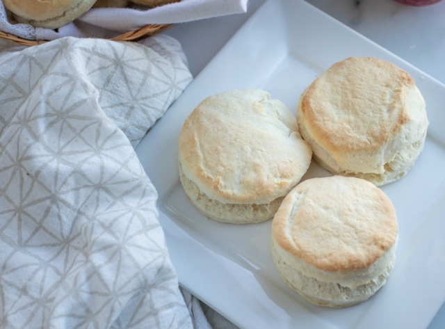 Fast and Easy 2 Ingredient Biscuits - My Home and Travels