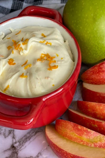 Super Simple Fruit Dip - My Home and Travels