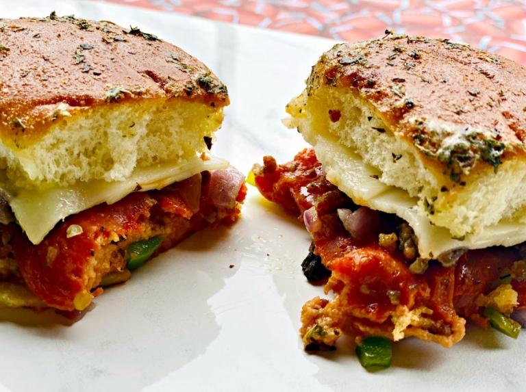 Super Supreme Pizza Sliders - My Home and Travels