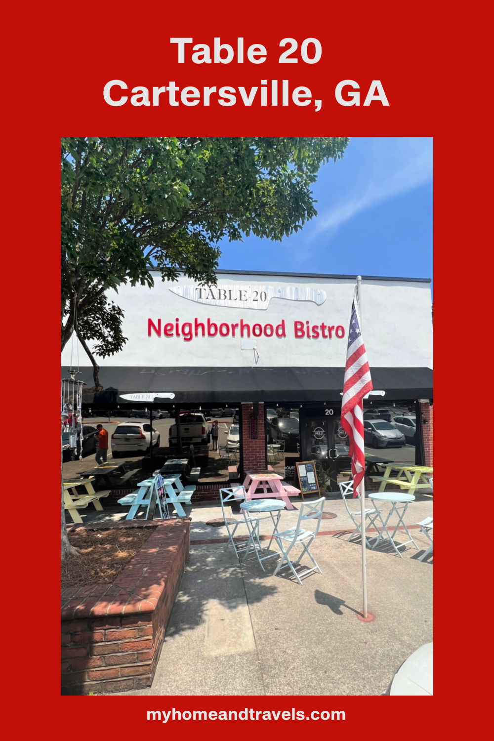 Lunch at Table 20 in Cartersville, Georgia - My Home and Travels