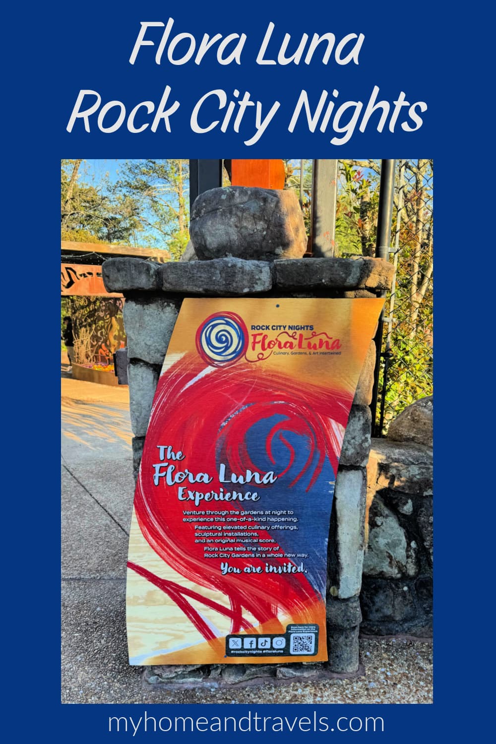 Flora Luna at Rock City Gardens - My Home and Travels